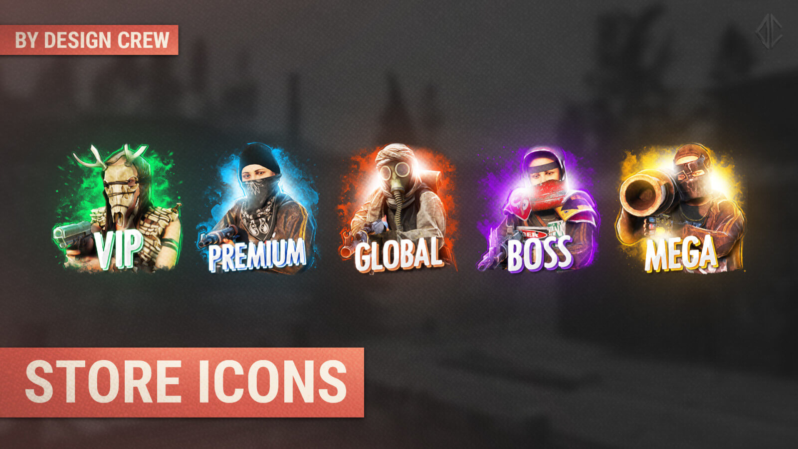 Store Icons / PS - Lone Design