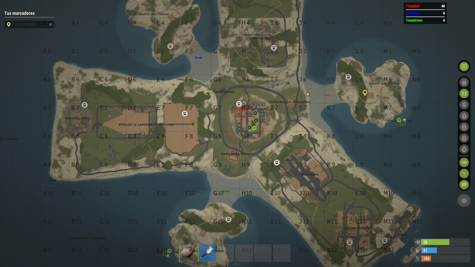 RustEvent Map - Lone Design