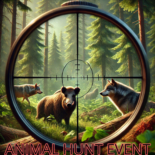 Animal Hunt Event - Lone Design