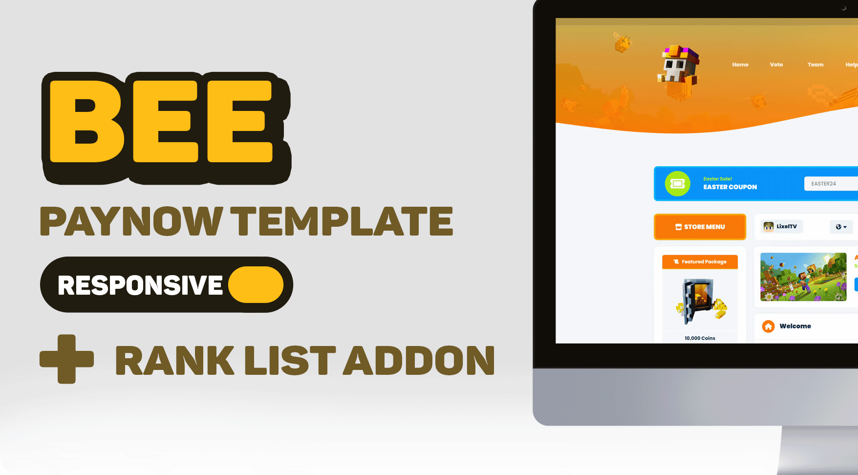 Bee Paynow Theme + Add-ons - Lone Design