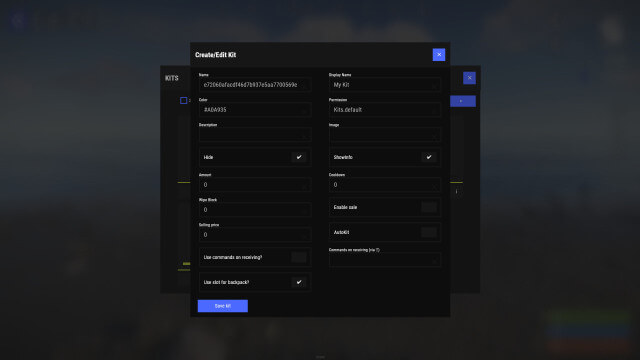 Kits Rust Plugin - Lone Design