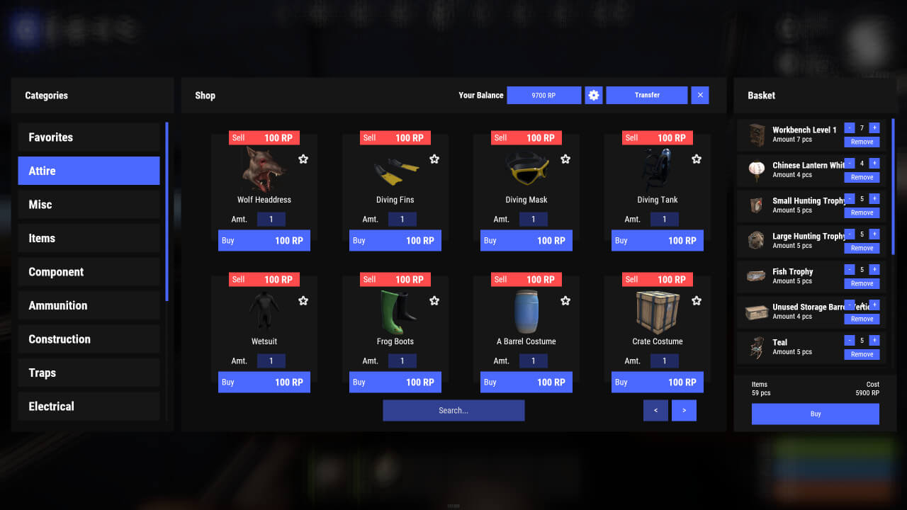 Shop Rust Plugin - Lone Design