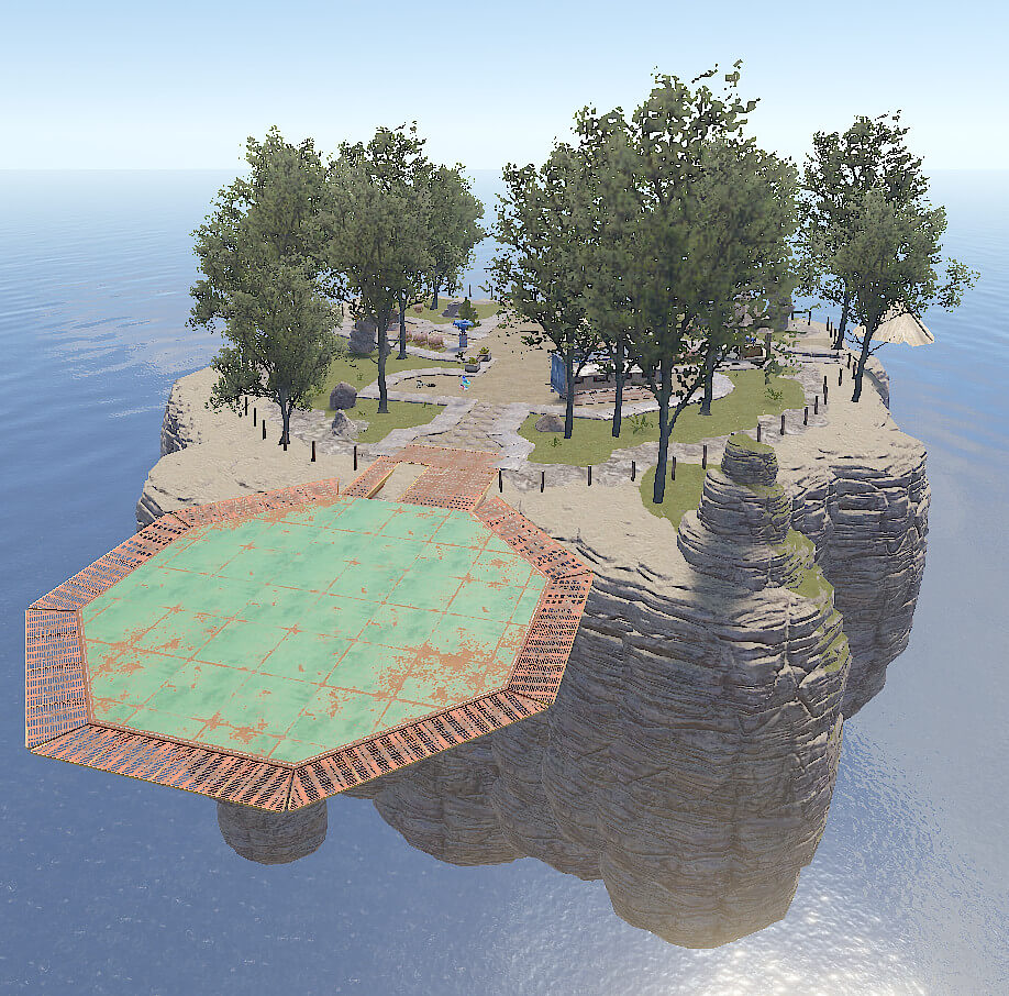 Flying Island - Lone Design