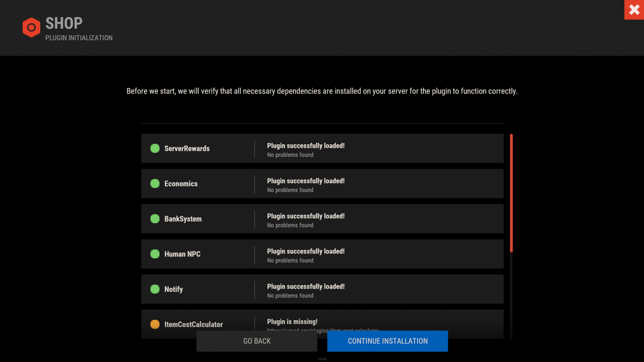 Shop Rust Plugin - Lone Design
