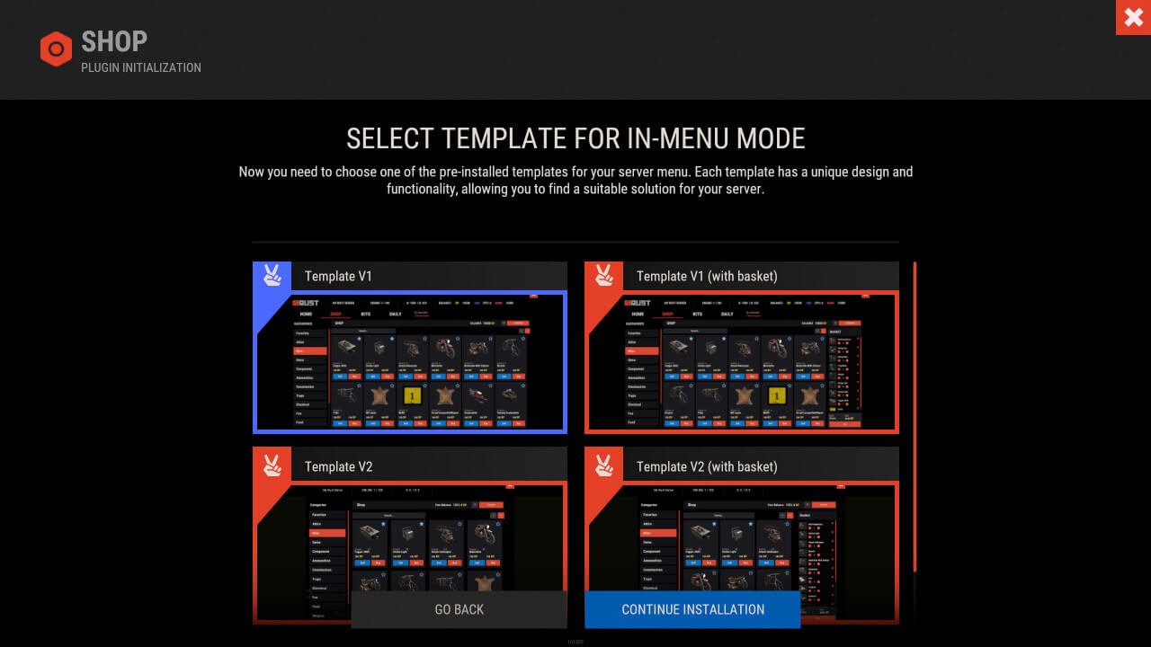 Shop Rust Plugin - Lone Design