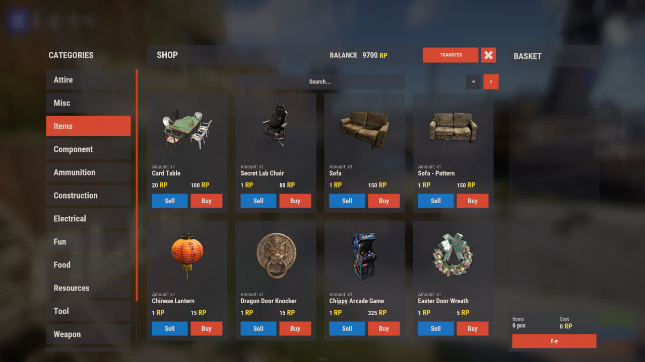 Shop Rust Plugin - Lone Design