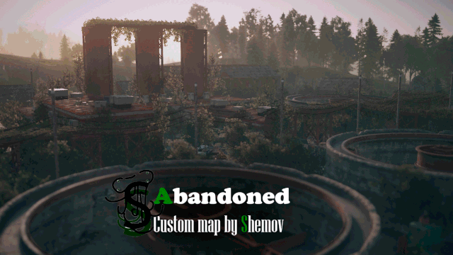 Abandoned Island Custom Rust Map - Lone Design
