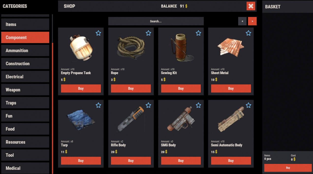 Shop Config - Lone Design