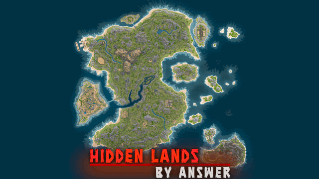 Hidden Lands Custom Rust Map - Lone Design