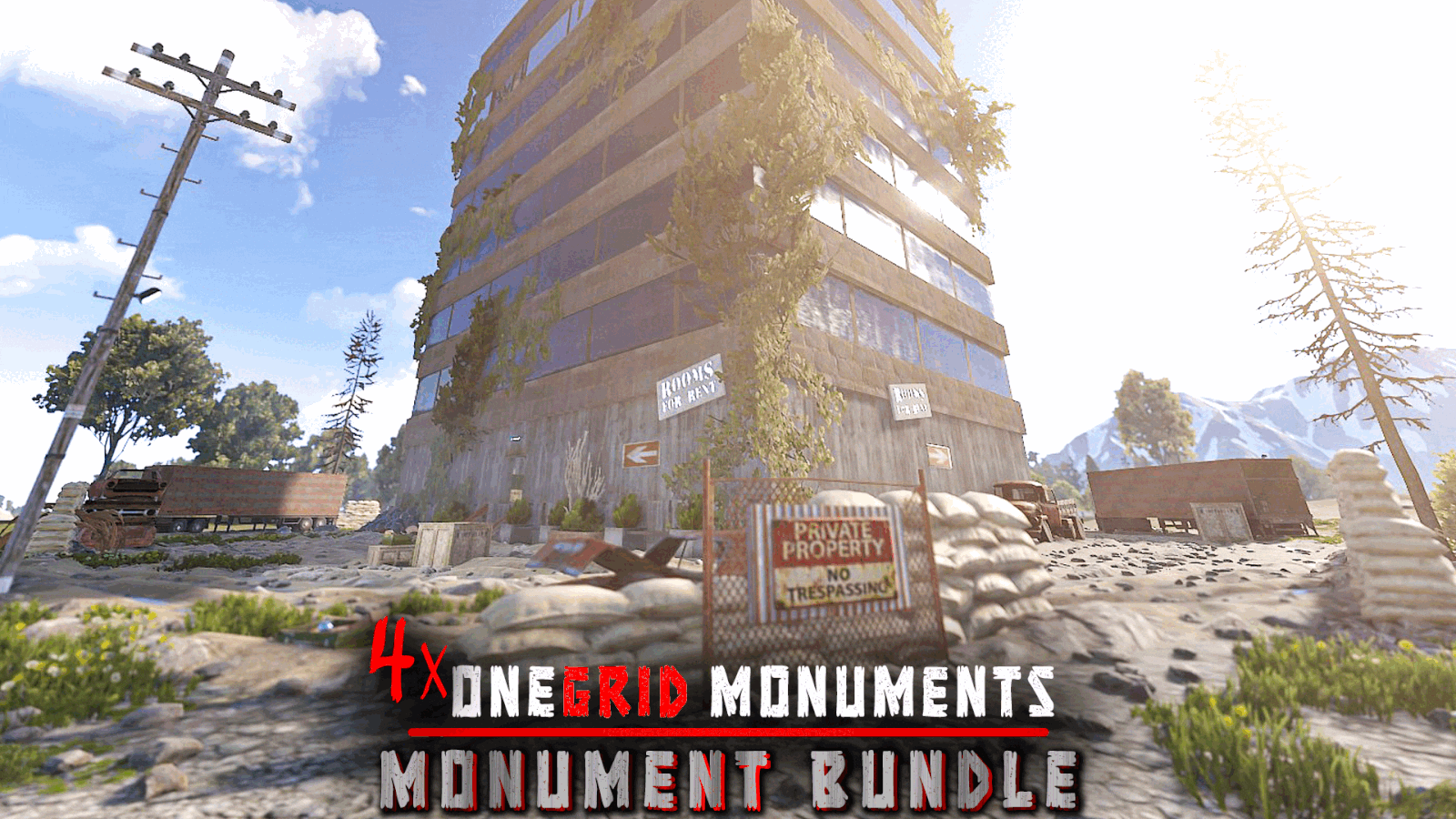 'ONE GRiD' Monuments Bundle (4 Pack) - Lone Design