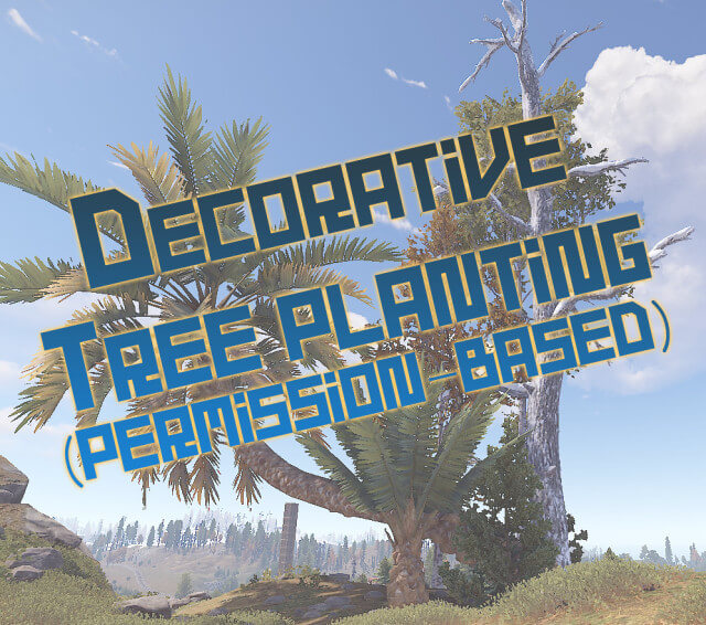 Decorative Tree Planting (Permission-based) - Lone Design