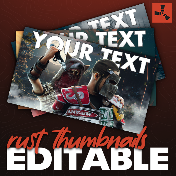 5x Editable Server Banners - Lone Design