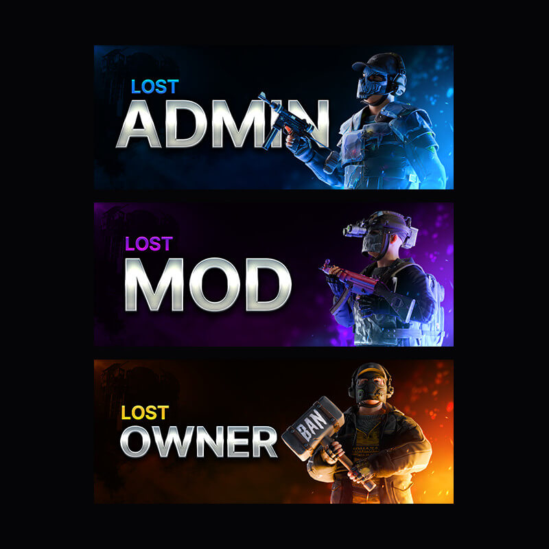 Editable Staff Banners - Lone Design