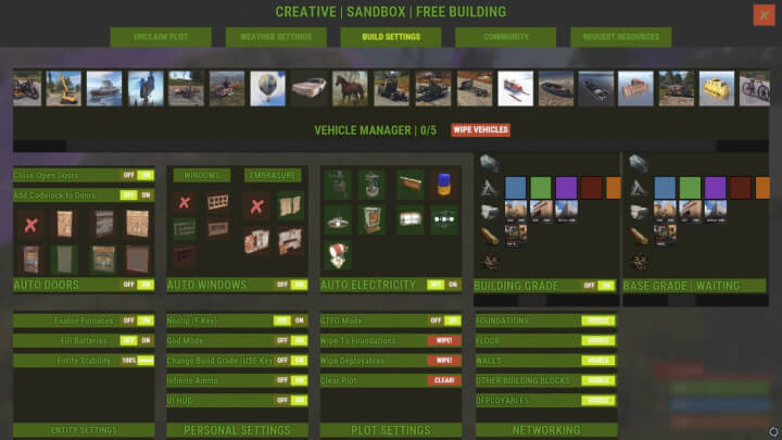 CREATIVE PLUGIN | SANDBOX | BUILDING Rust