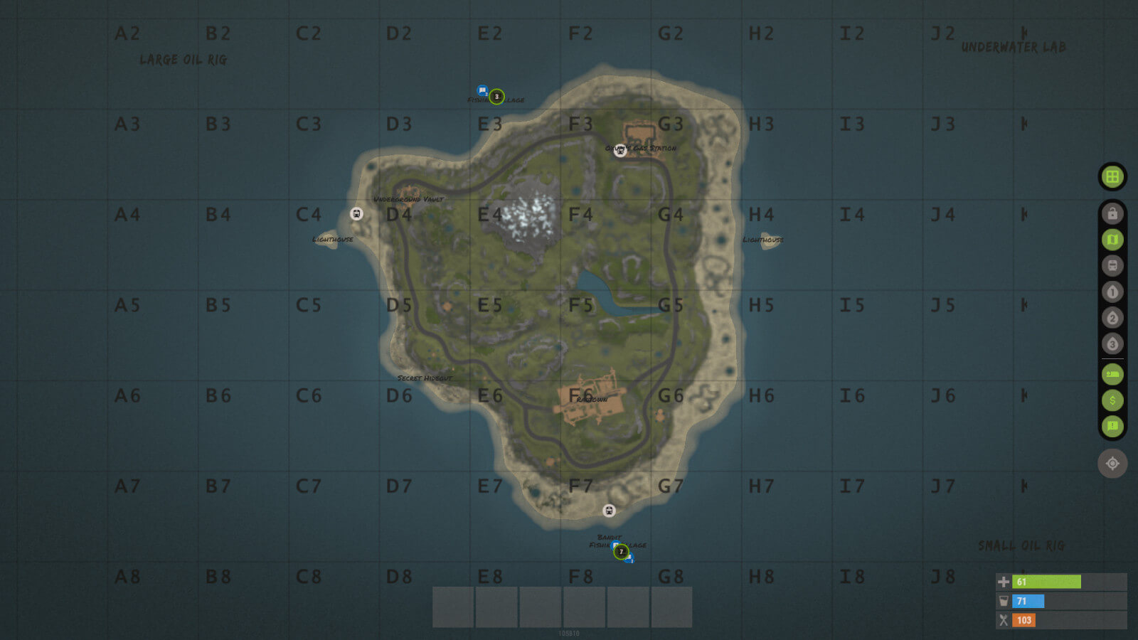 Silent Crest: ONE GRiD Map - Lone Design