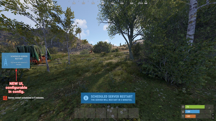 AutoRestart UI - Lone Design