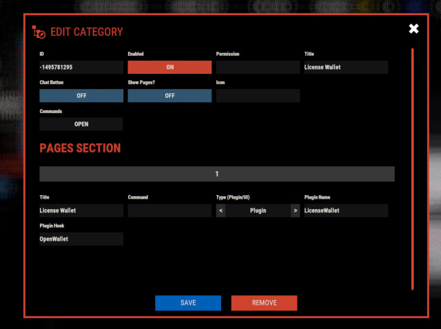 License Wallet - Lone Design