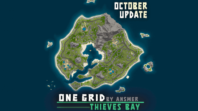 Thieves Bay - ONE GRiD Map Rust - Lone Design