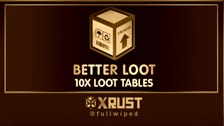 10x Loot Table Config (Better Loot V4 Compatible) - Lone Design