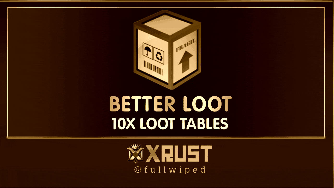10x Loot Table Config (Better Loot V4 Compatible) - Lone Design