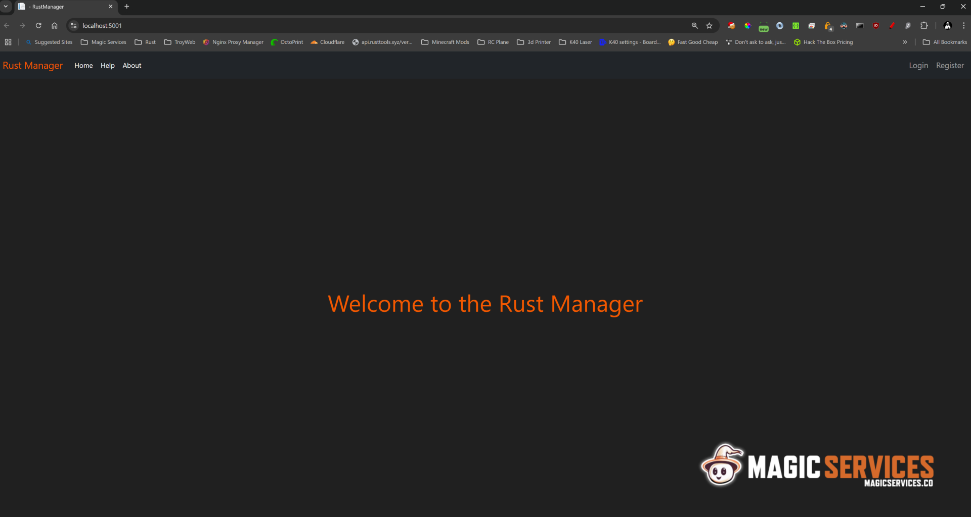 Rust Manager - Lone Design