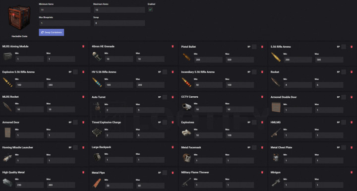 10x Loot Table Config (Better Loot V4 Compatible) - Lone Design