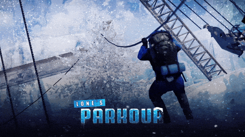 Snow Parkour Arena - Lone Design