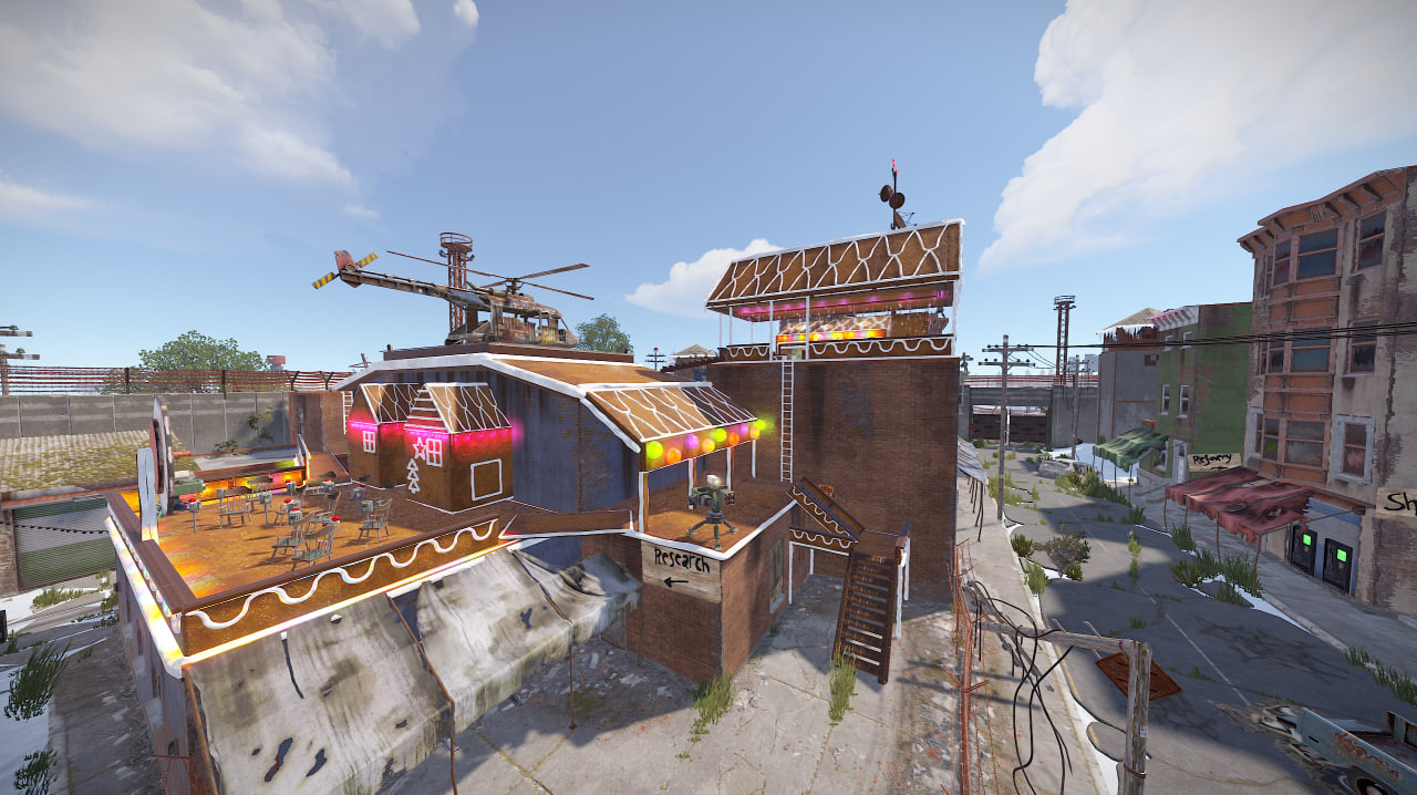 Christmas Heli Outpost - Lone Design