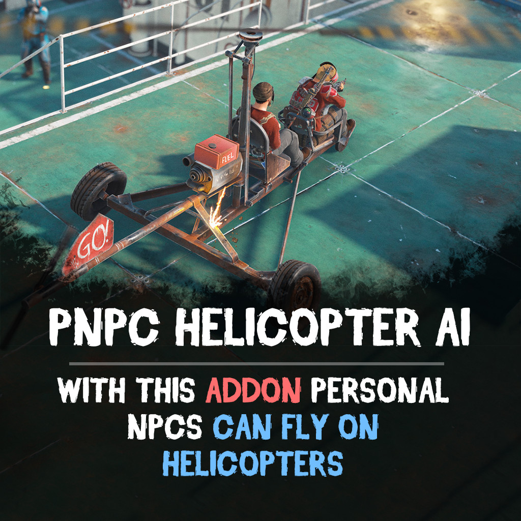 Personal NPC Addon - Helicopter AI Rust Plugin - Lone Design