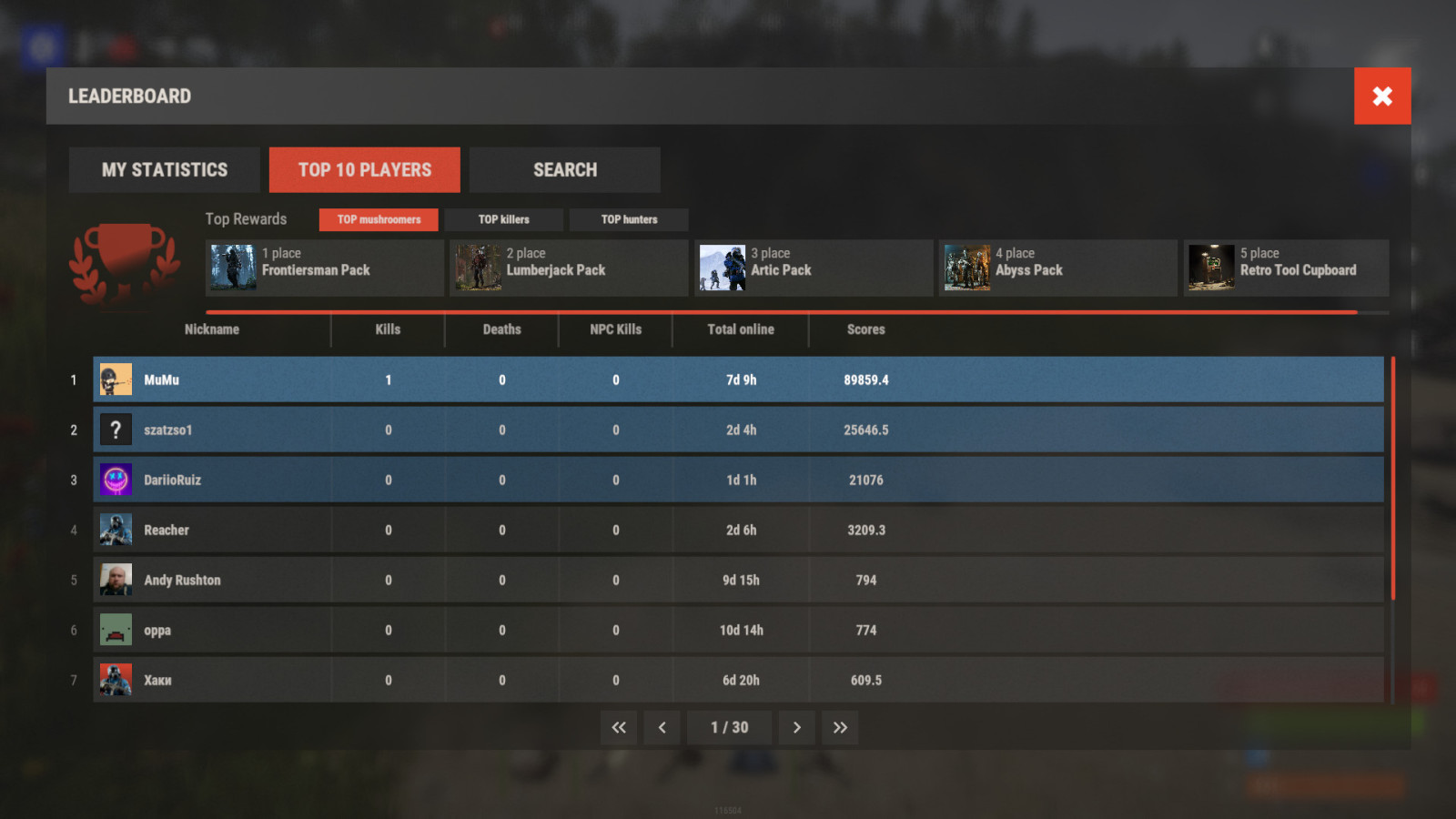 Ultimate Leaderboard - Lone Design