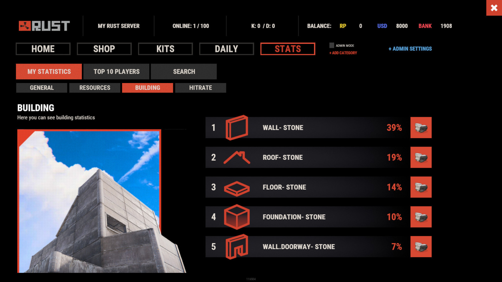 Ultimate Leaderboard - Lone Design
