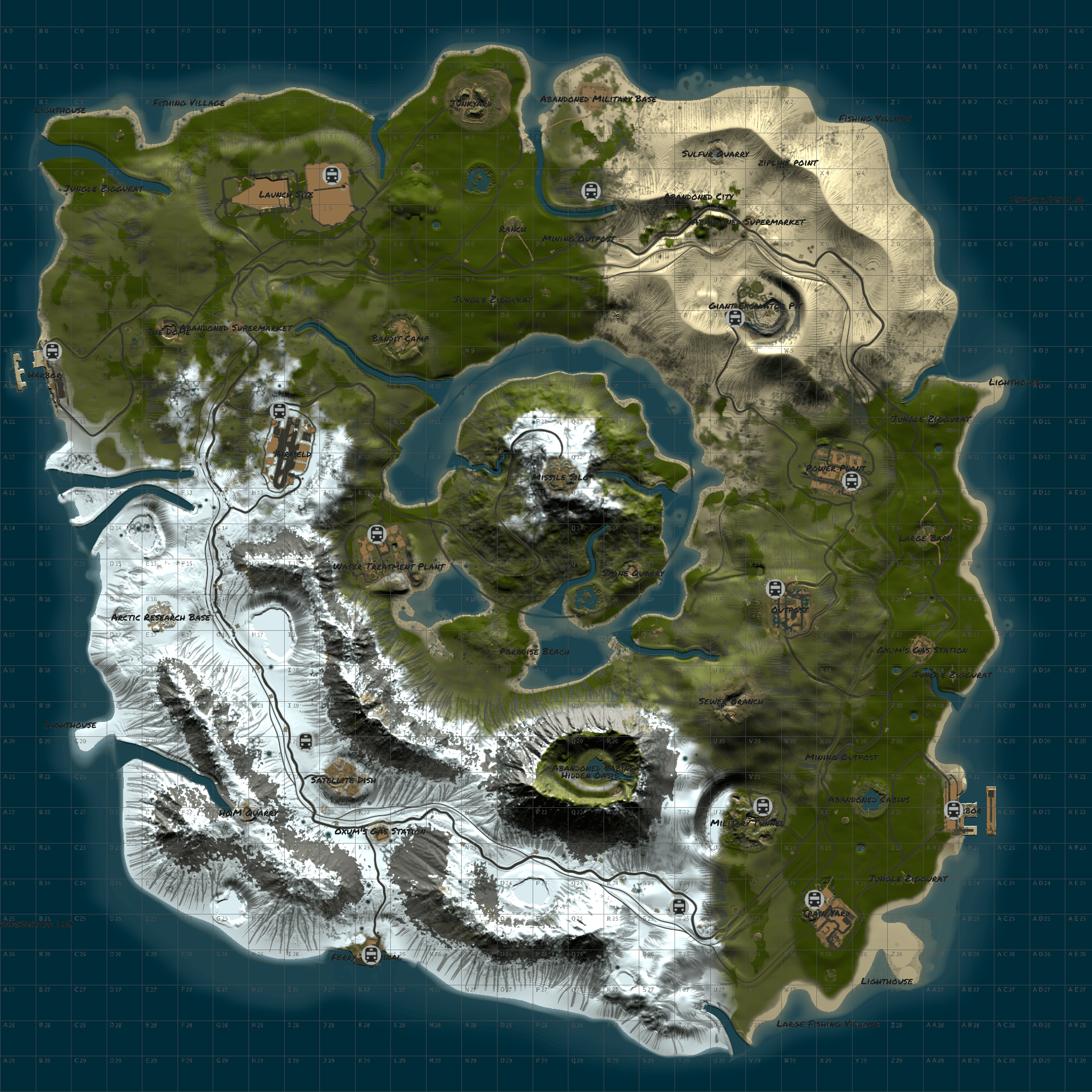 SkyFall | Custom Map | Jungle Update - Lone Design