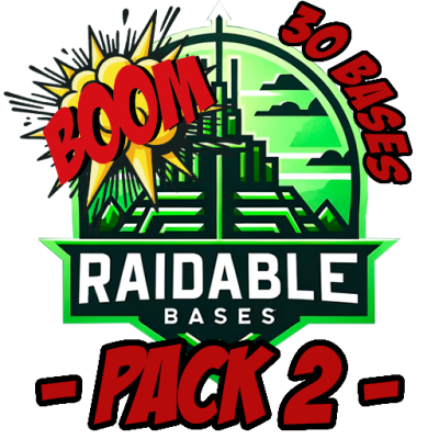 30 - Raidable Bases Pack - Boom Pack2 - Lone Design