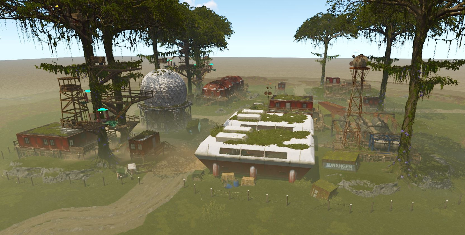 Jungle Research Base - Lone Design