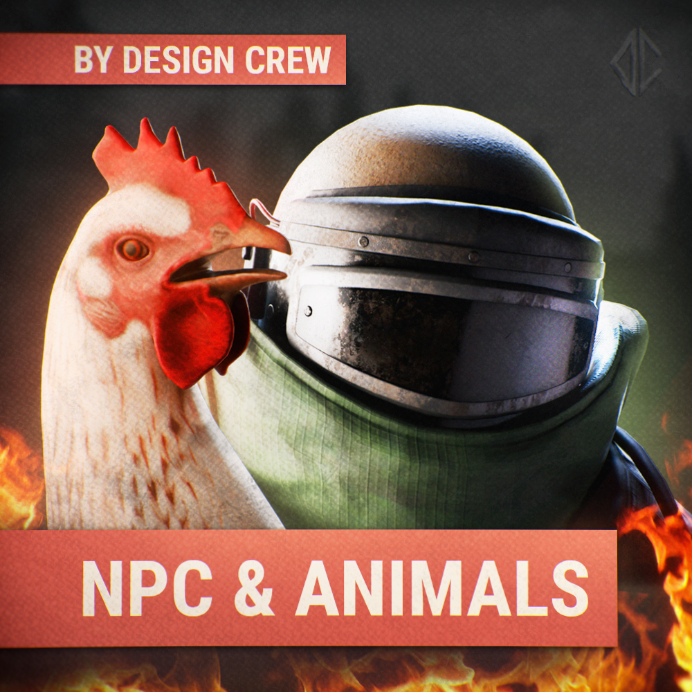 ICON NPC & ANIMALS / PNG - Lone Design