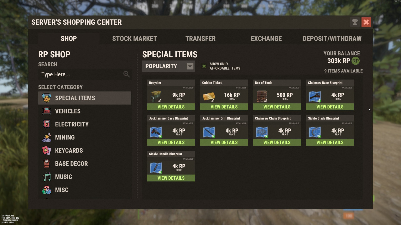 Shoppy Stock Plugin Rust - Lone Design