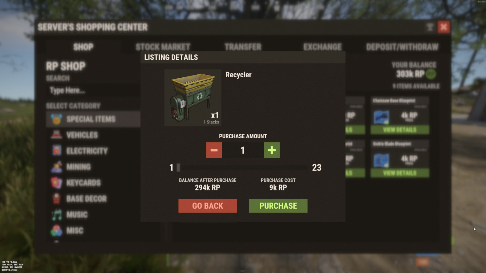 Shoppy Stock Plugin Rust - Lone Design