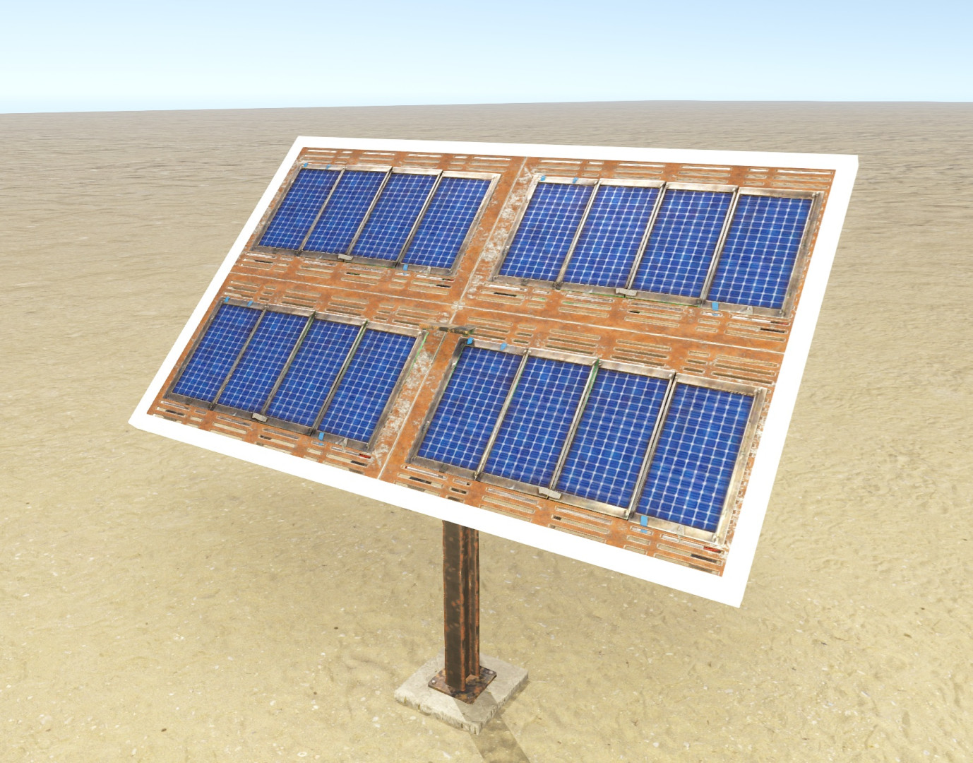 4 Panel Solar Setup - Lone Design