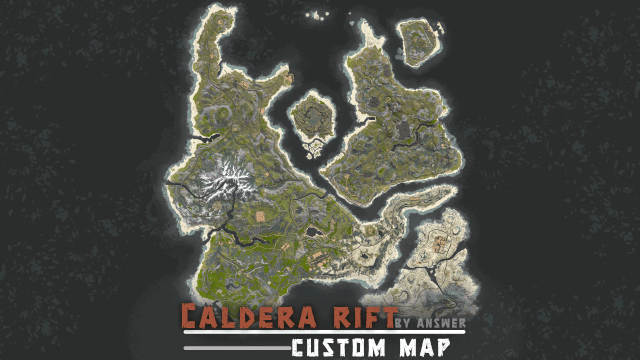 Caldera Rift: Volcanic Wasteland - Lone Design