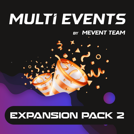 MultiEvents (Pack 2) - Plugin Sold Separately. Bundle Available. - Lone Design
