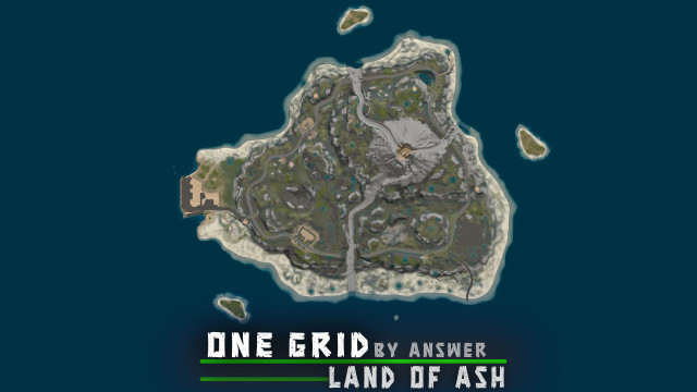 Land Of Ash: ONE GRiD Map - Lone Design