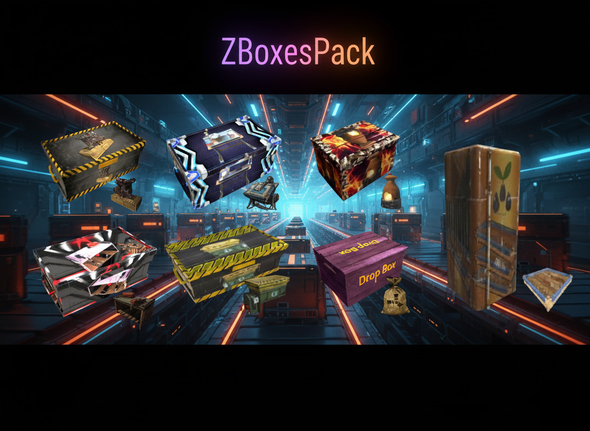 Z Boxes Pack - Lone Design