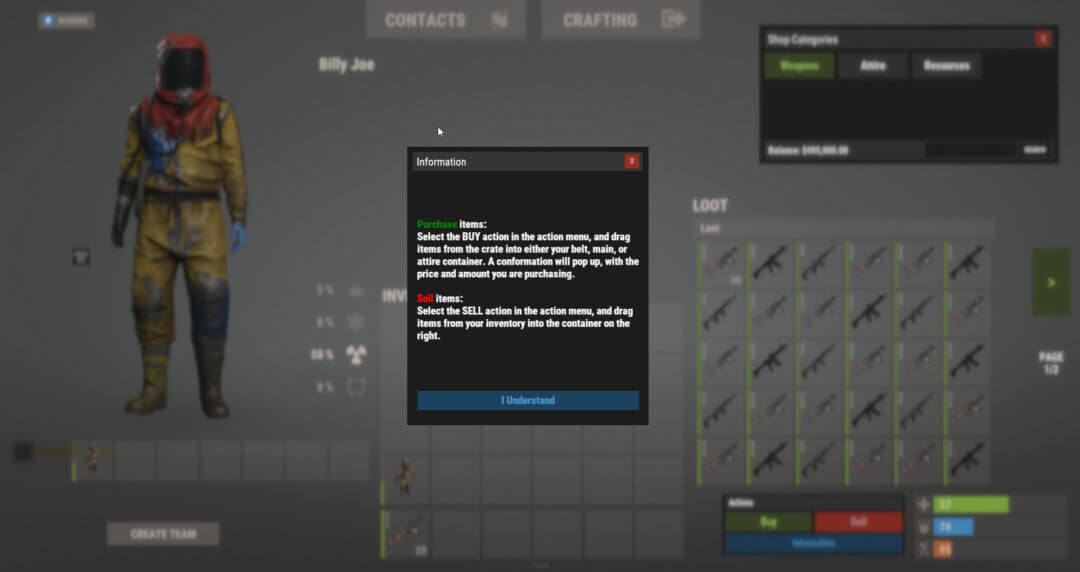 Inventory Shop - Lone Design