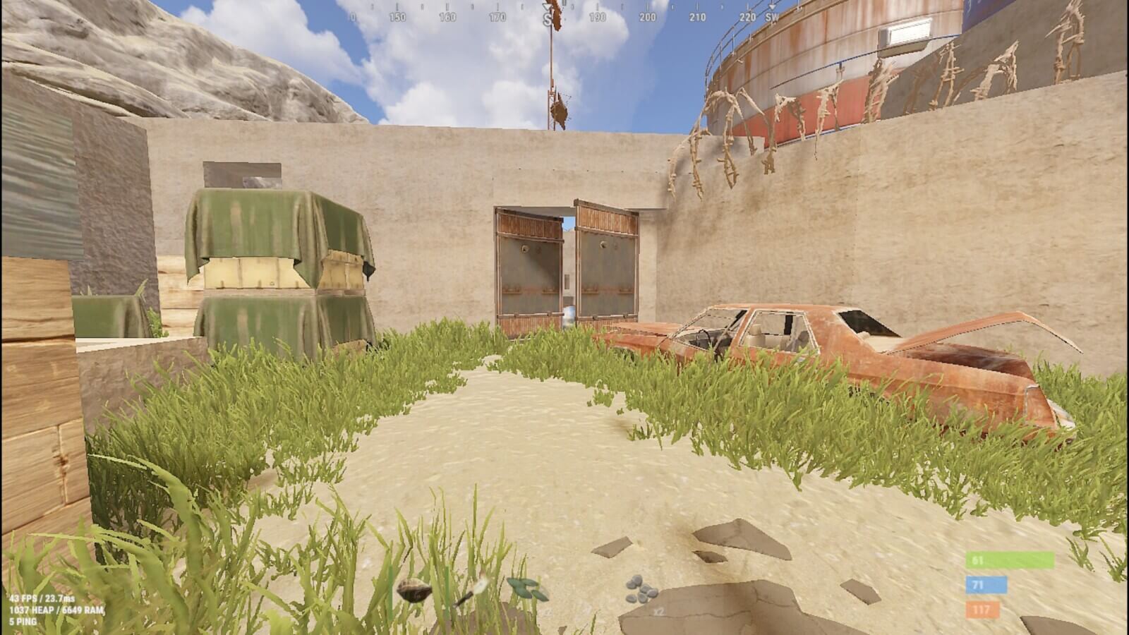 Dust 2 CSGO Custom Rust Remake (prefab + Arena) - Lone Design